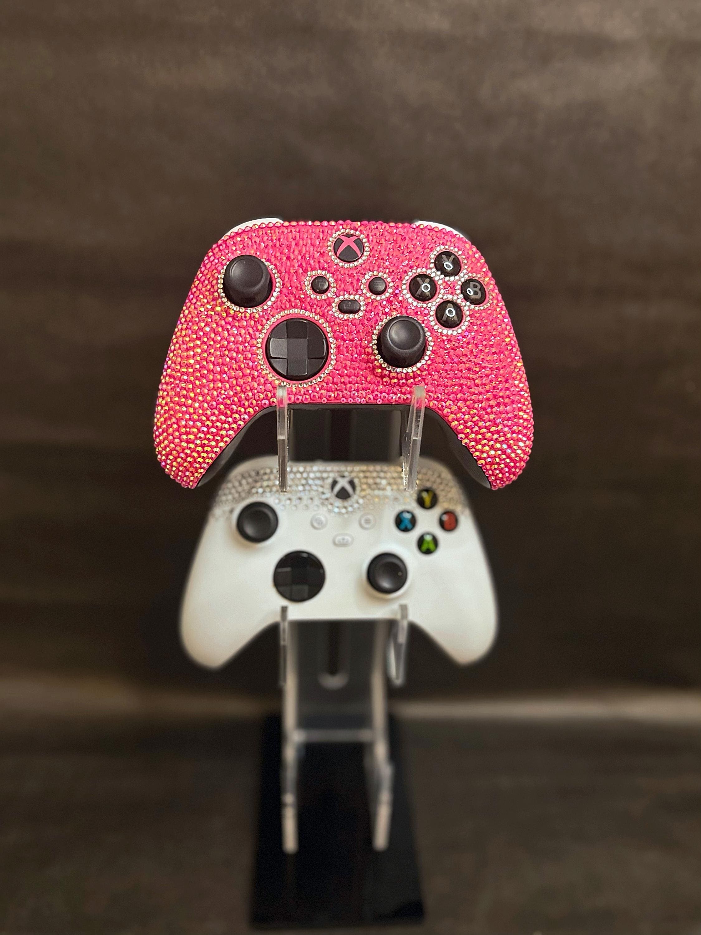 Custom Bedazzled Gaming Controllers | Rhinestone Decor | Personalized ...