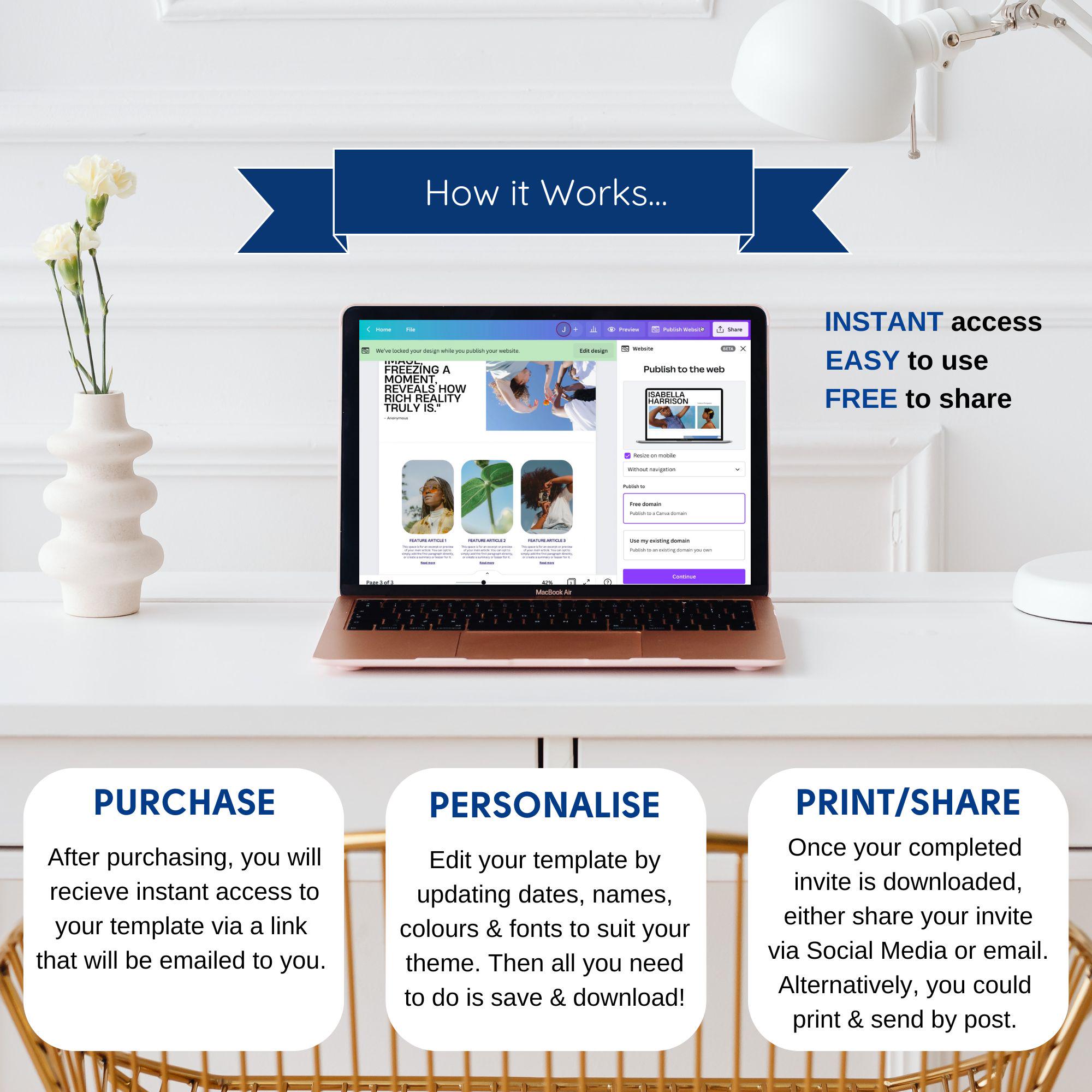 EDITABLE Camping Party Invite, Bonfire Night Invite, Smores Fun ...