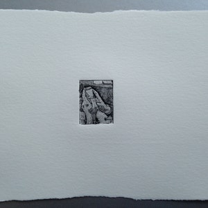 Hands II (original Collagraph Hand Pulled Artist Mini Print) - Etsy