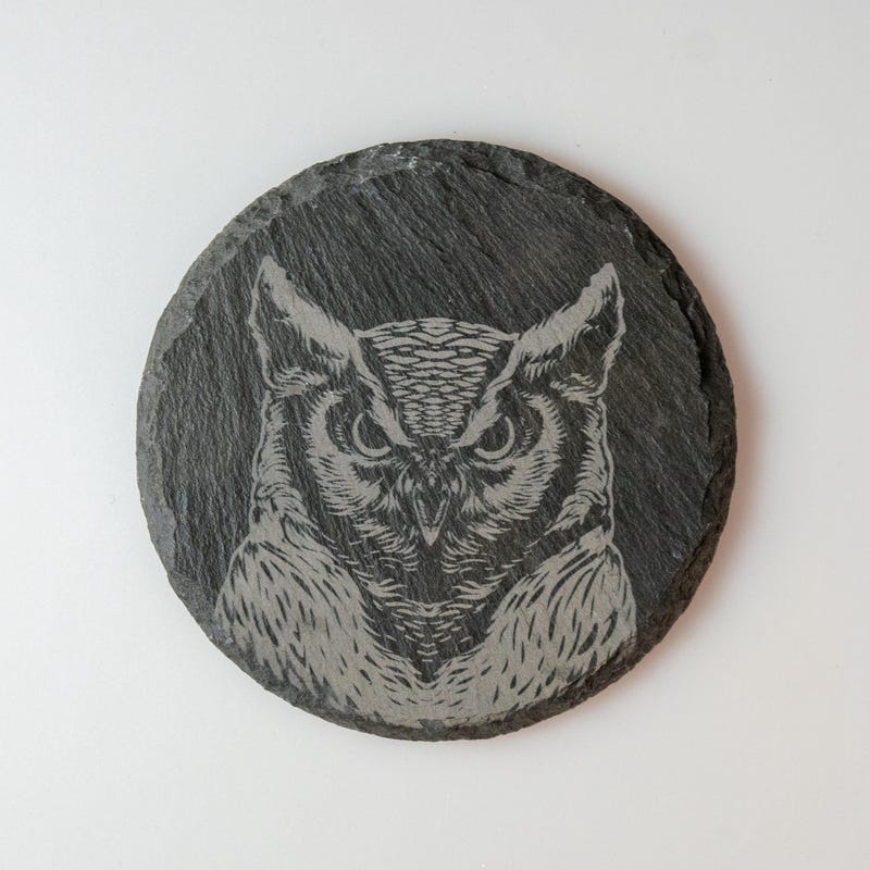 Owl Coasters - Etsy