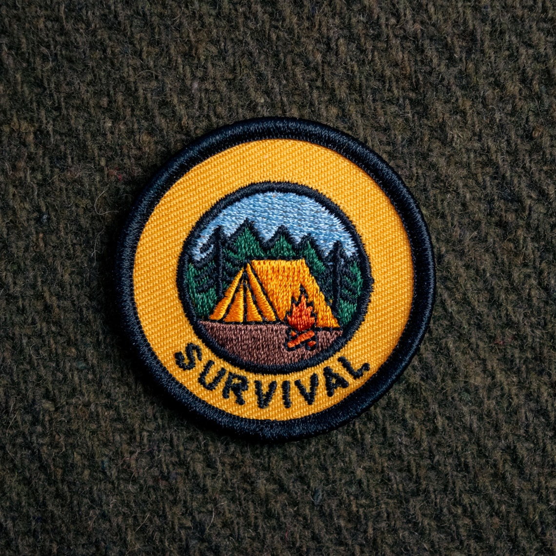 Survival Skill Patch | 2" Embroidered Iron-on Merit Badge for D&D RPG ...