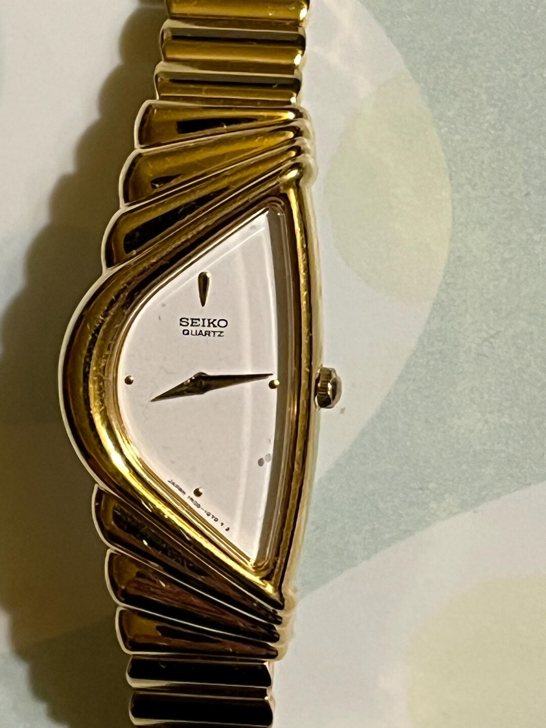 Vintage Seiko D Shape Asymmetrical Quartz Half Moon - Etsy