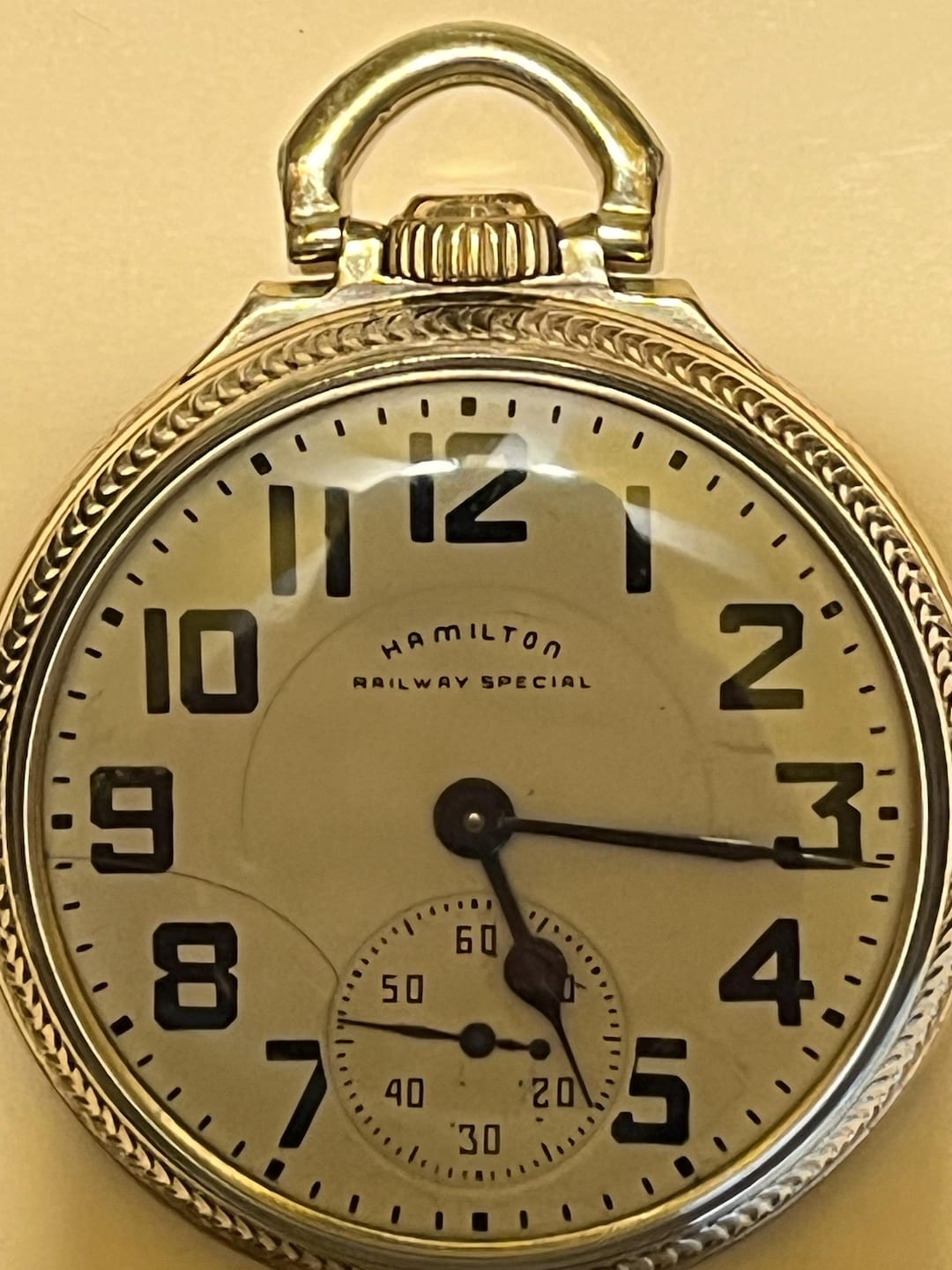 16s HAMILTON 992B 21jl Railway Special Bold Numbers on Genuine Hamilton ...