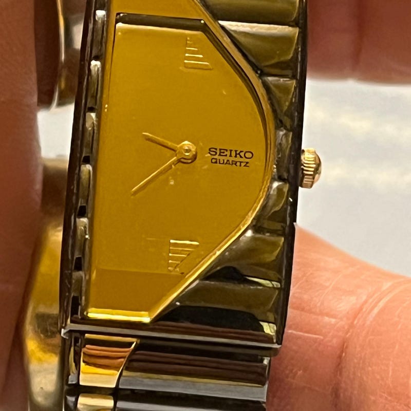 Seiko Half Moon Watch - Etsy