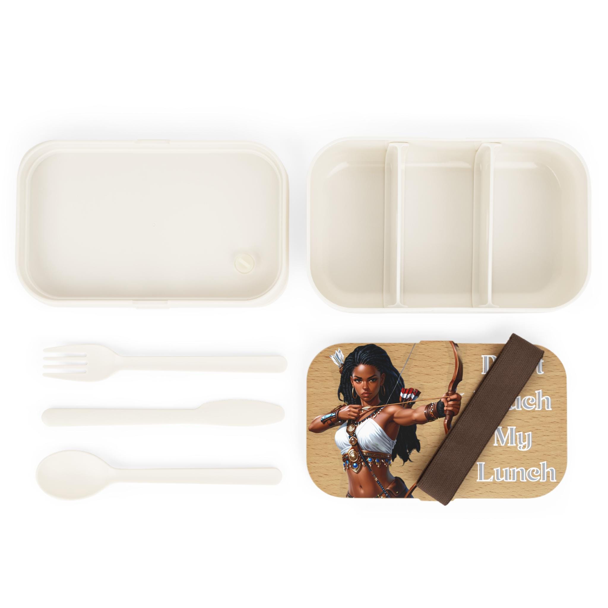 Warrior Bento Box: Japanese Lunch Box With Wood Lid - Etsy