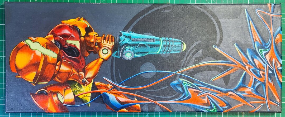 Samus Aran+graffiti. - Etsy