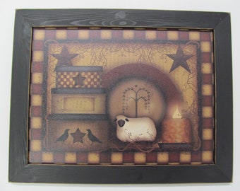 Primitive wall decor | Etsy