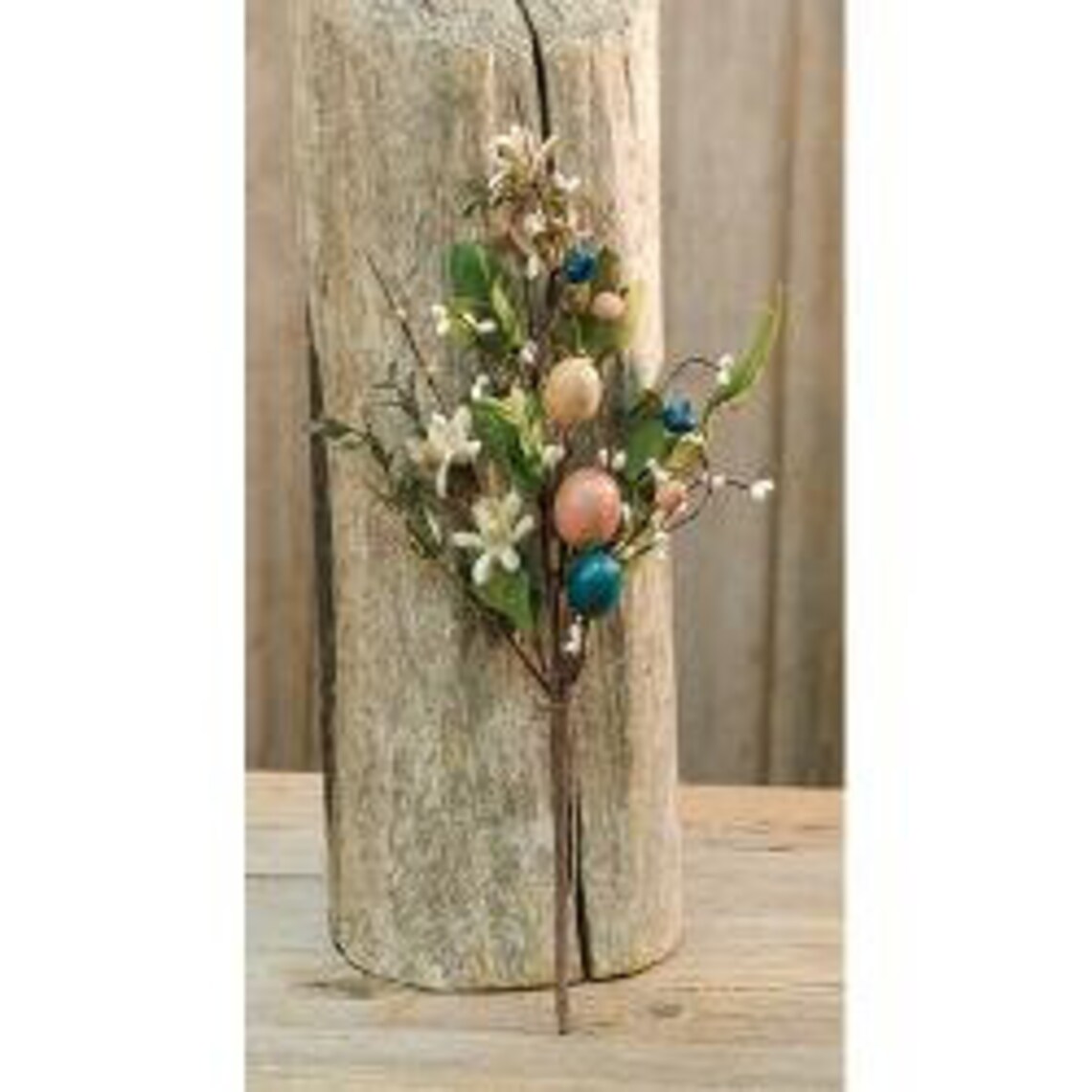 Easter Floral Pick,spring Floral Spray,18" Floral Pick,country Easter ...