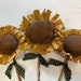 Primitive Sunflower,sunflowers,primitive Sunflower Decor,prim Decor ...