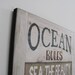 Ocean Rules Wall Decor,ocean Decor,wooden Art Sign,2 Size Option - Etsy