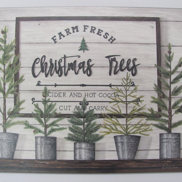 Christmas Tree Farm Sign - Etsy