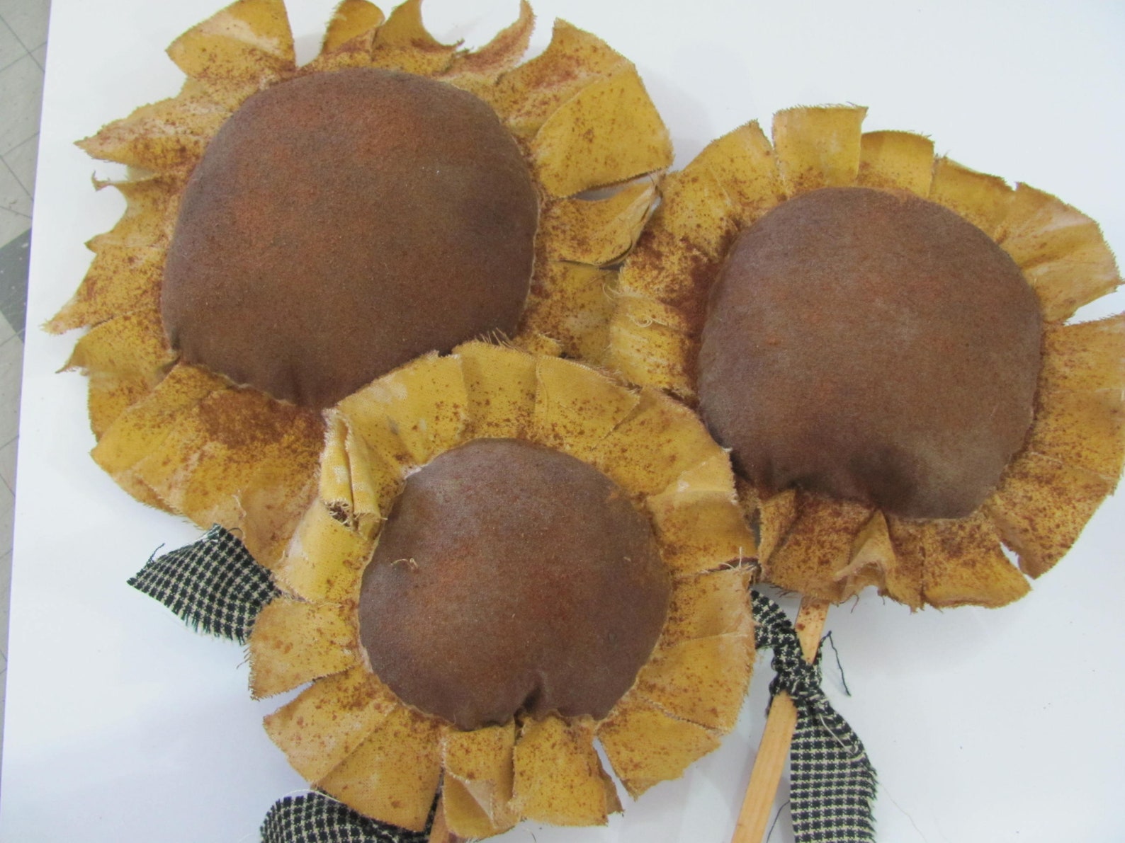 Primitive Sunflowersunflowersprimitive Sunflower Decorprim - Etsy