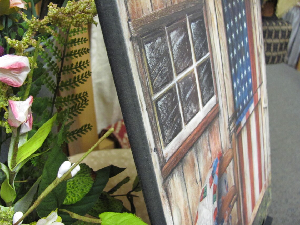 Patriotic Wall Decor,primitive Americana,farmhouse Decor,quilt Decor ...