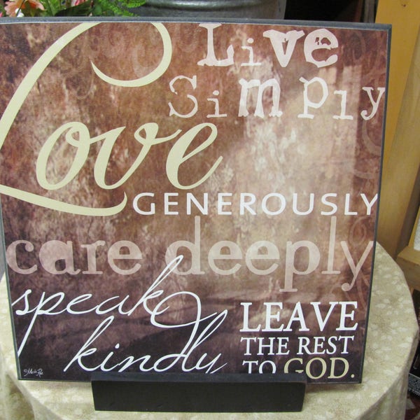 Love Generously - Etsy