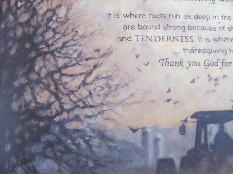 Farming Decorfarmingtractor Farm Poeminspirational - Etsy