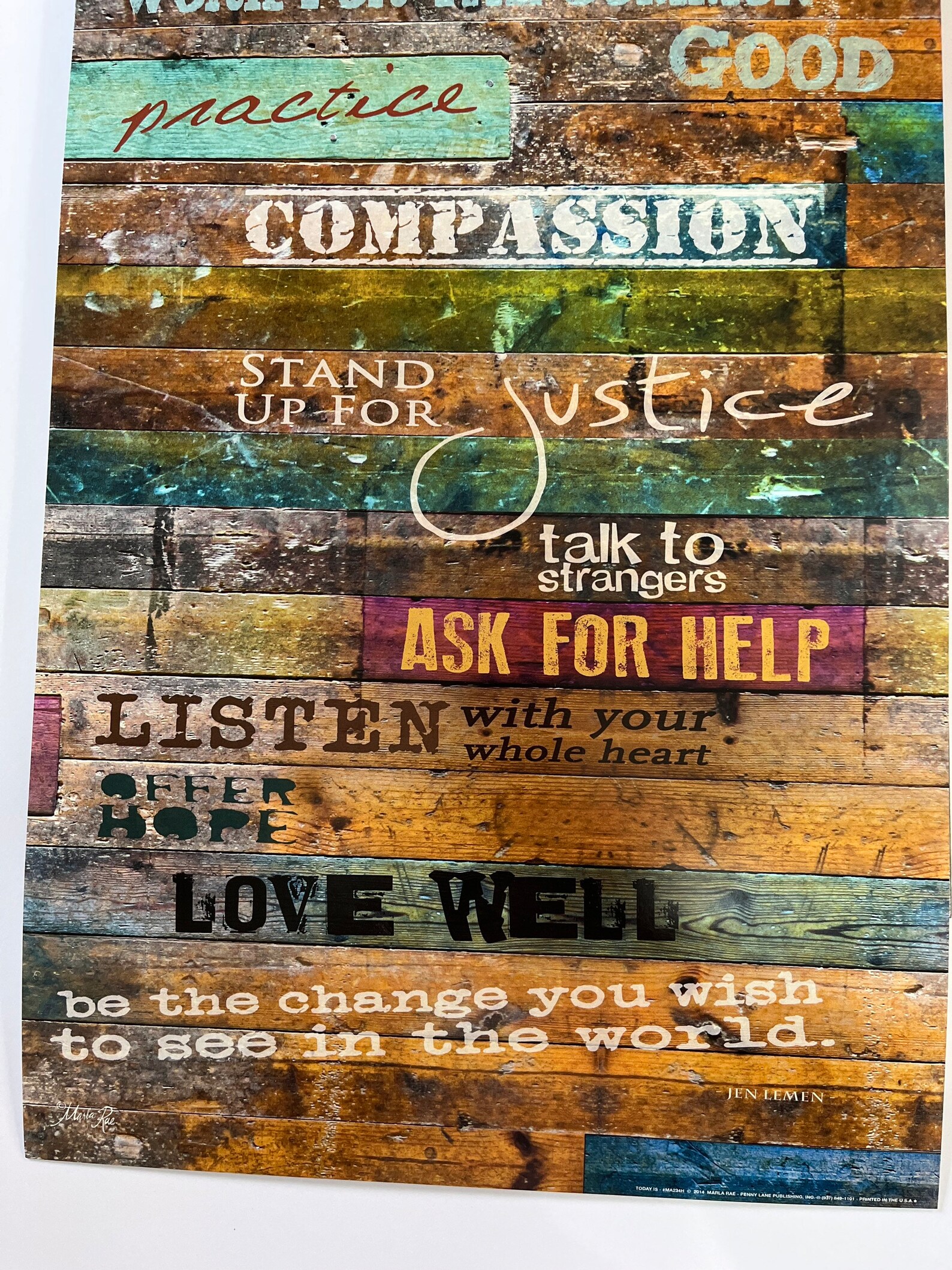 Today is A New Dayinspirational Wall Decor12w X - Etsy