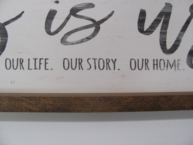 This Is Us Our LifeOur StoryOur HomeFamily Wall | Etsy
