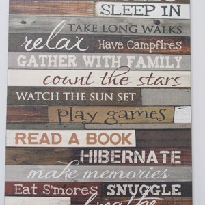 Cabin Rules Sign,cabin Wall Decor,cabin Decor,family Cabin Decor,12w X ...