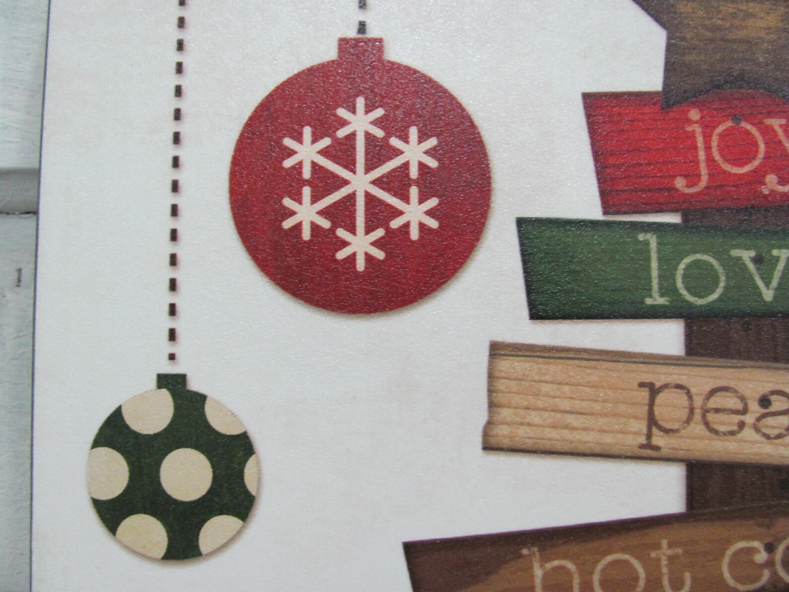 Christmas Wall DecorChristmas Tree SentimentsHoliday Wall | Etsy