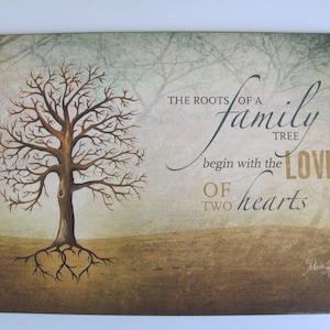 Family Roots,love of Two Hearts,family Decor,roots of Family,wooden Art ...