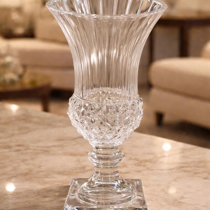 Vintage Pedestal Crystal - Etsy