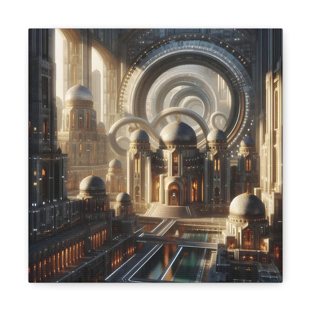 Futuristic Canvas Prints, Wall Art Decor, Fantasy Artwork Prints ...