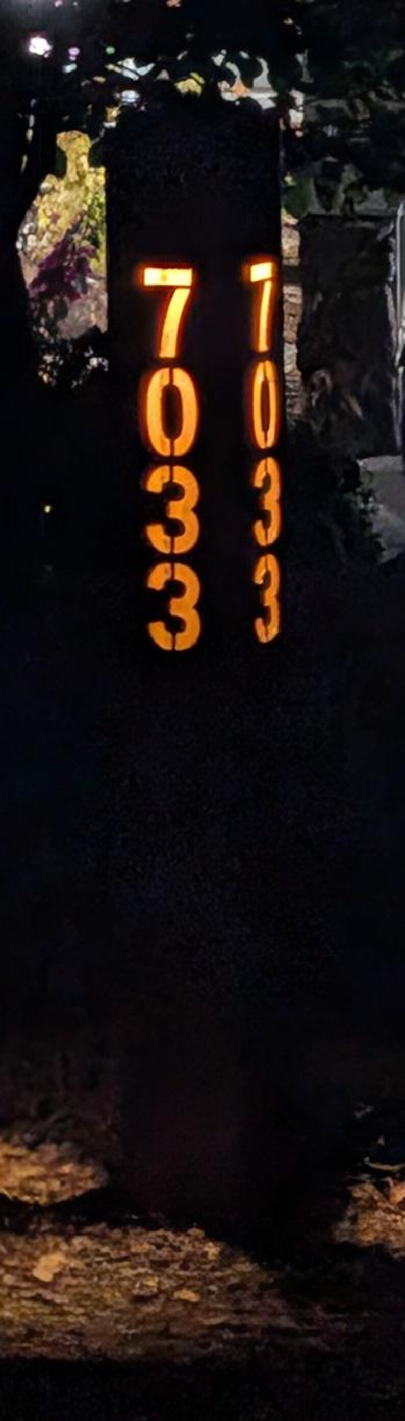 Custom Steel Address Sign - Rusted Patina Finish or Clearcoated Raw ...