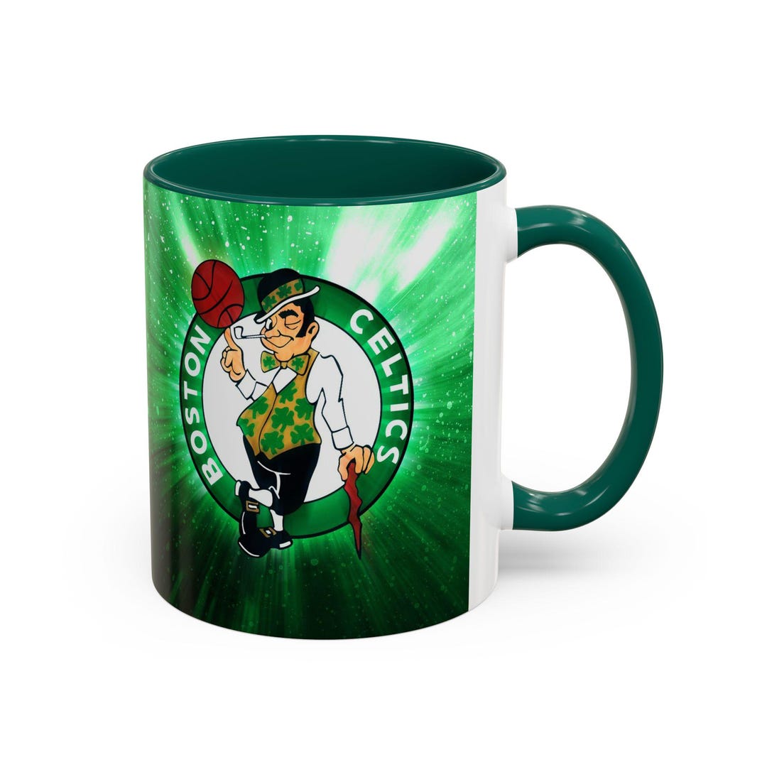 Boston Celtics Lucky the Leprechaun St Patrick's Day Mug, NBA ...