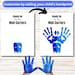 Community Helpers Handprint Craft Printable, Mail Carrier Handprint ...