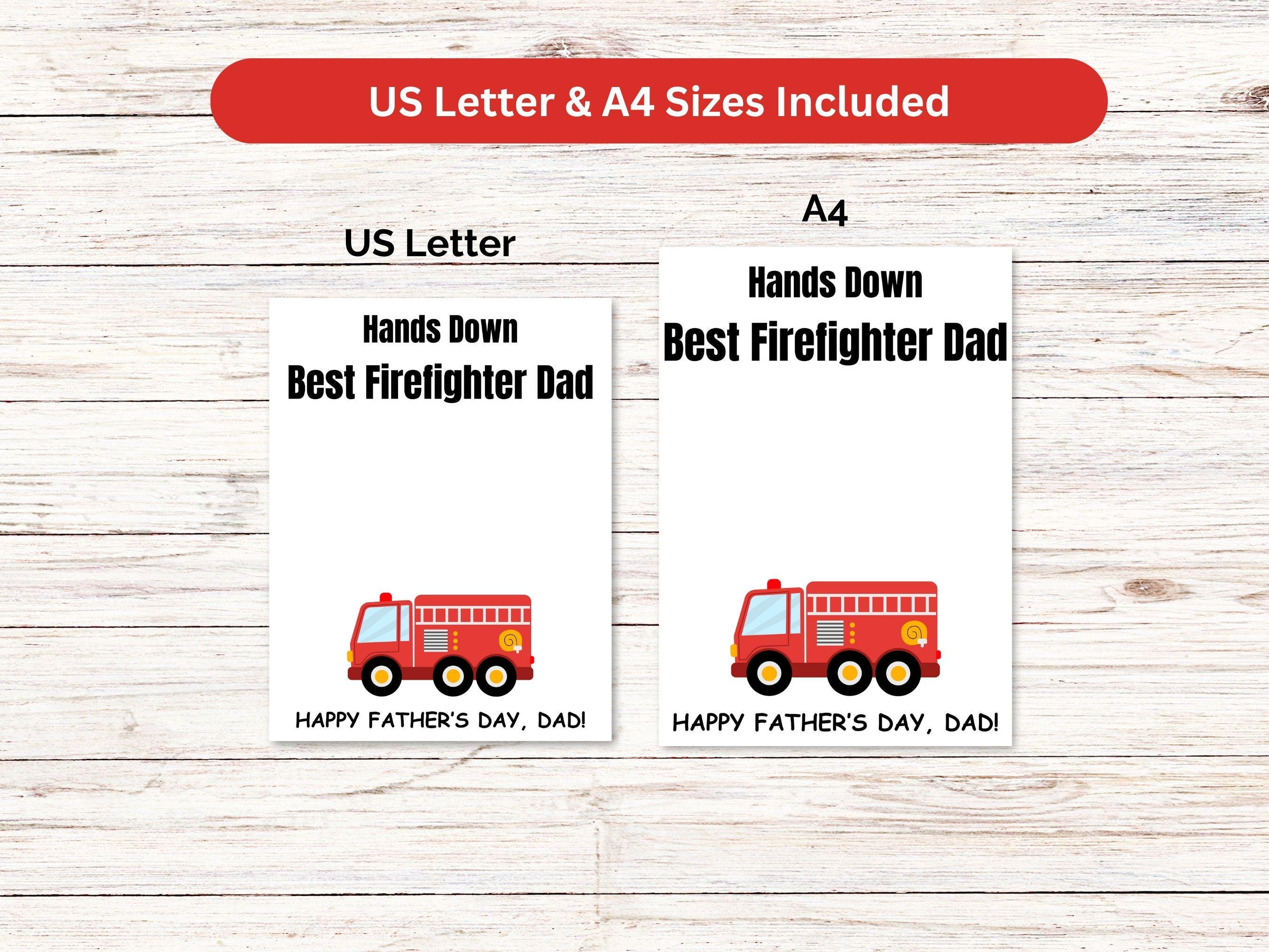 Father’s Day Handprint Craft, Printable Father’s Day Craft, DIY Gift ...