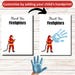 Firefighter Handprint Craft, Community Helpers Handprint Craft ...