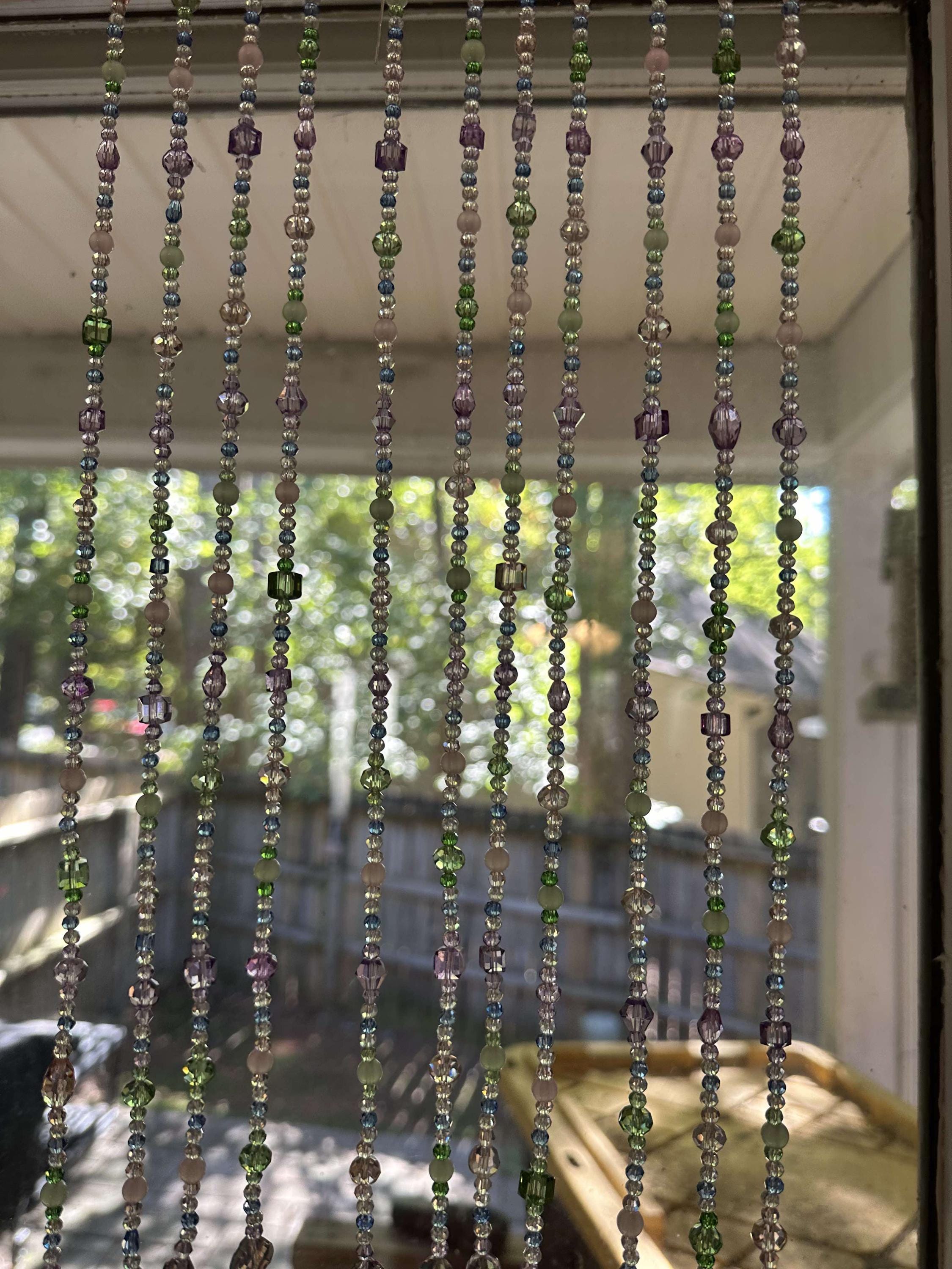 Beaded Curtains Window or Door Strands. Unique Strands Made to Order ...