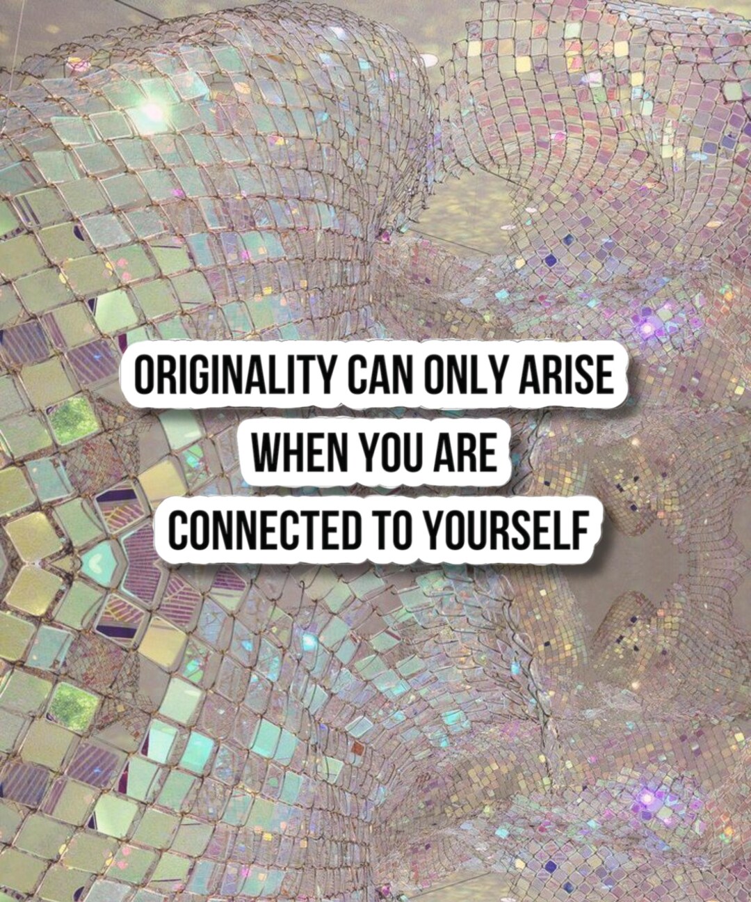 CONNECTED TO SELF - Affirmation Sticker - Self Love Daily Manifestation ...