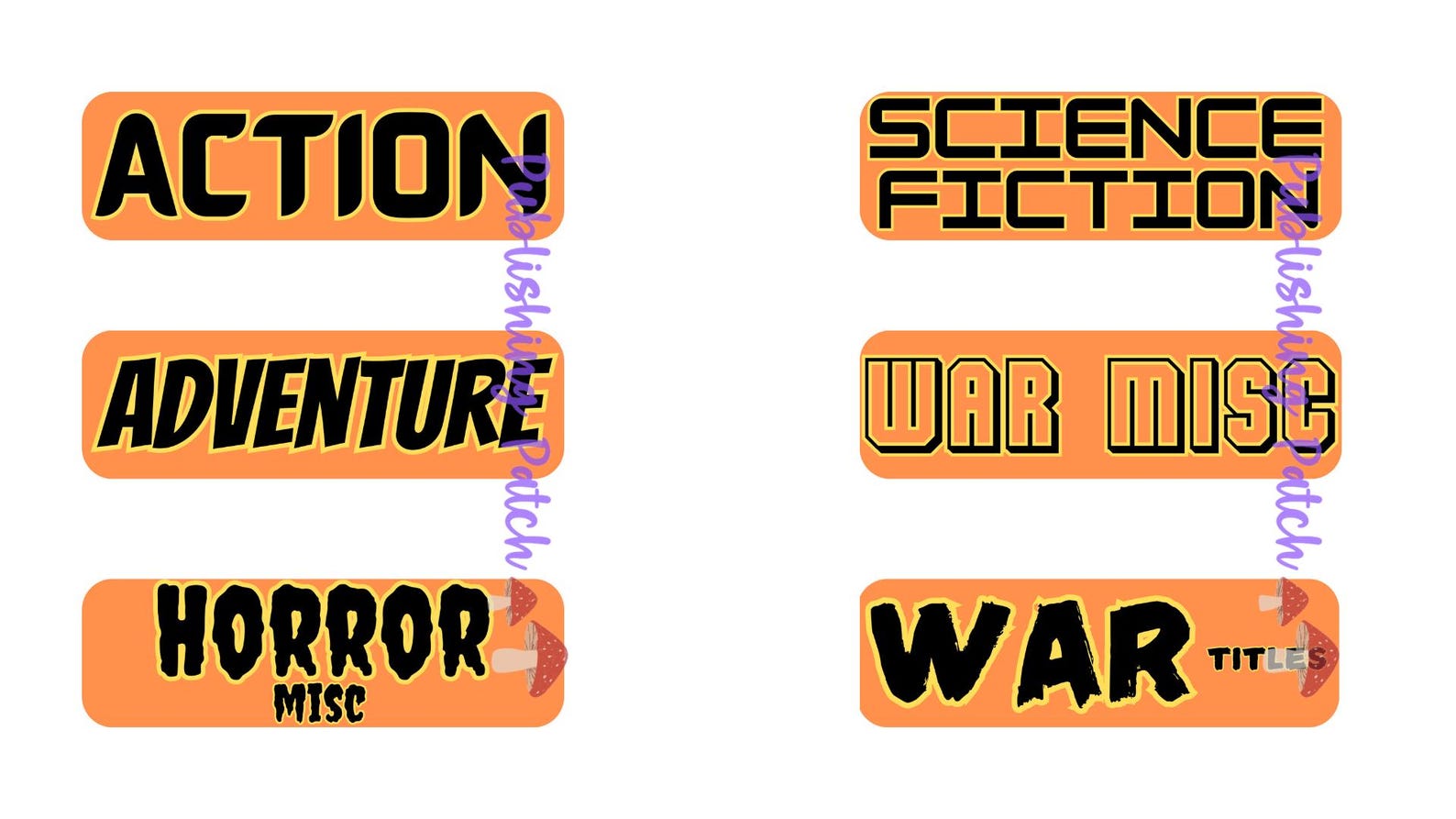 Custom Comic Book Divider Labels- Sheet - Etsy