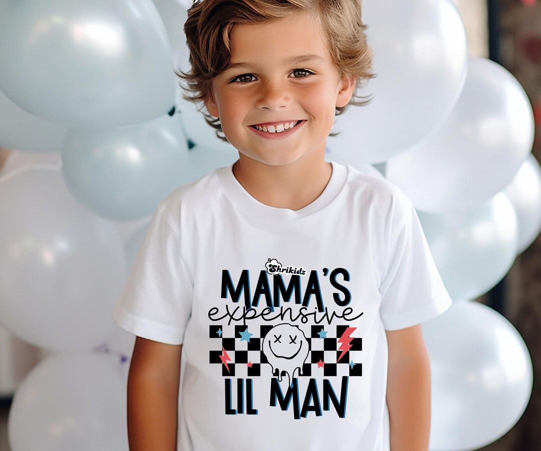 Mama's Expensive Lil Man Kids Shirt, Cute Toddler Shirt, Little Man ...