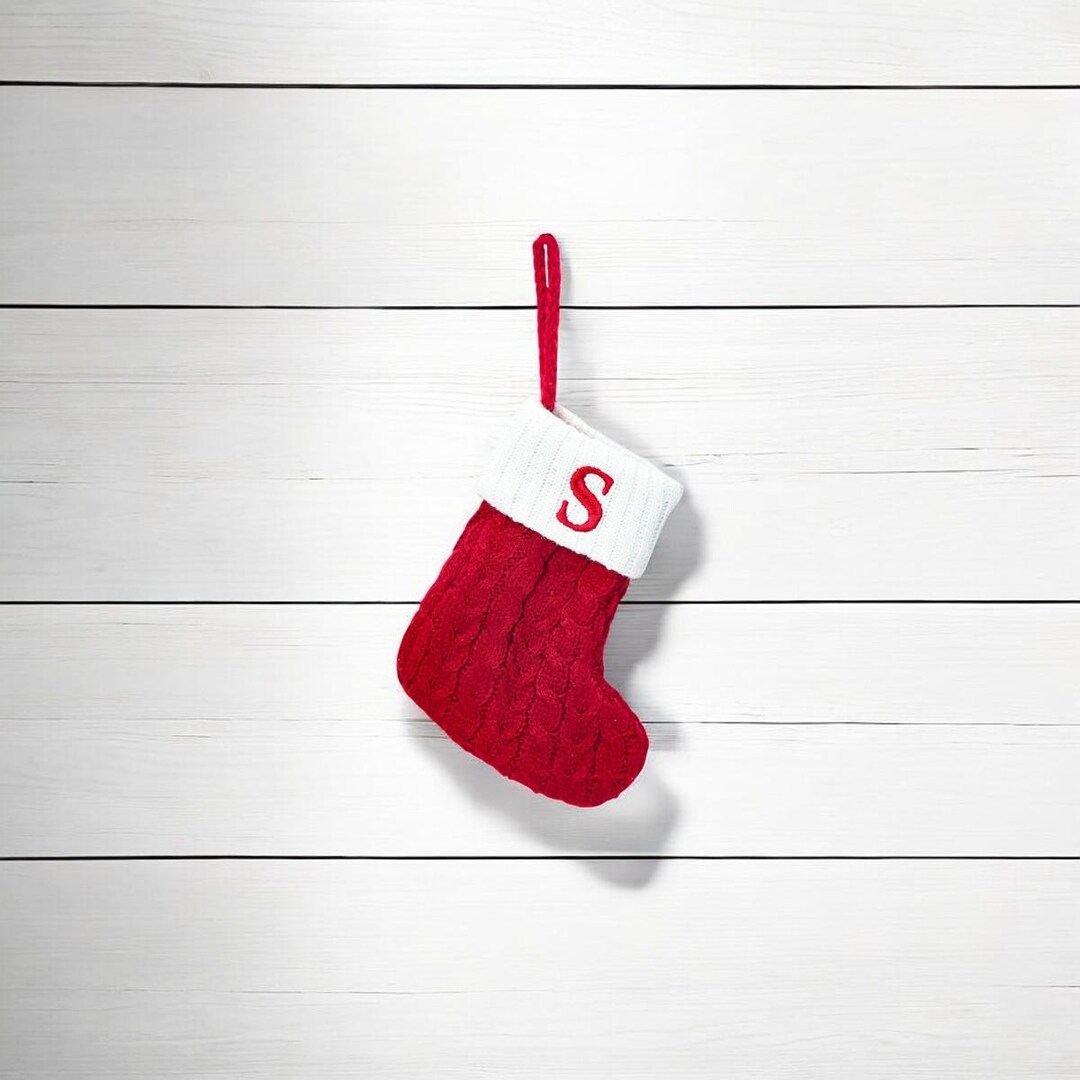 Personalized Christmas Socks for Decoration Christmas Socks Knitting - Etsy