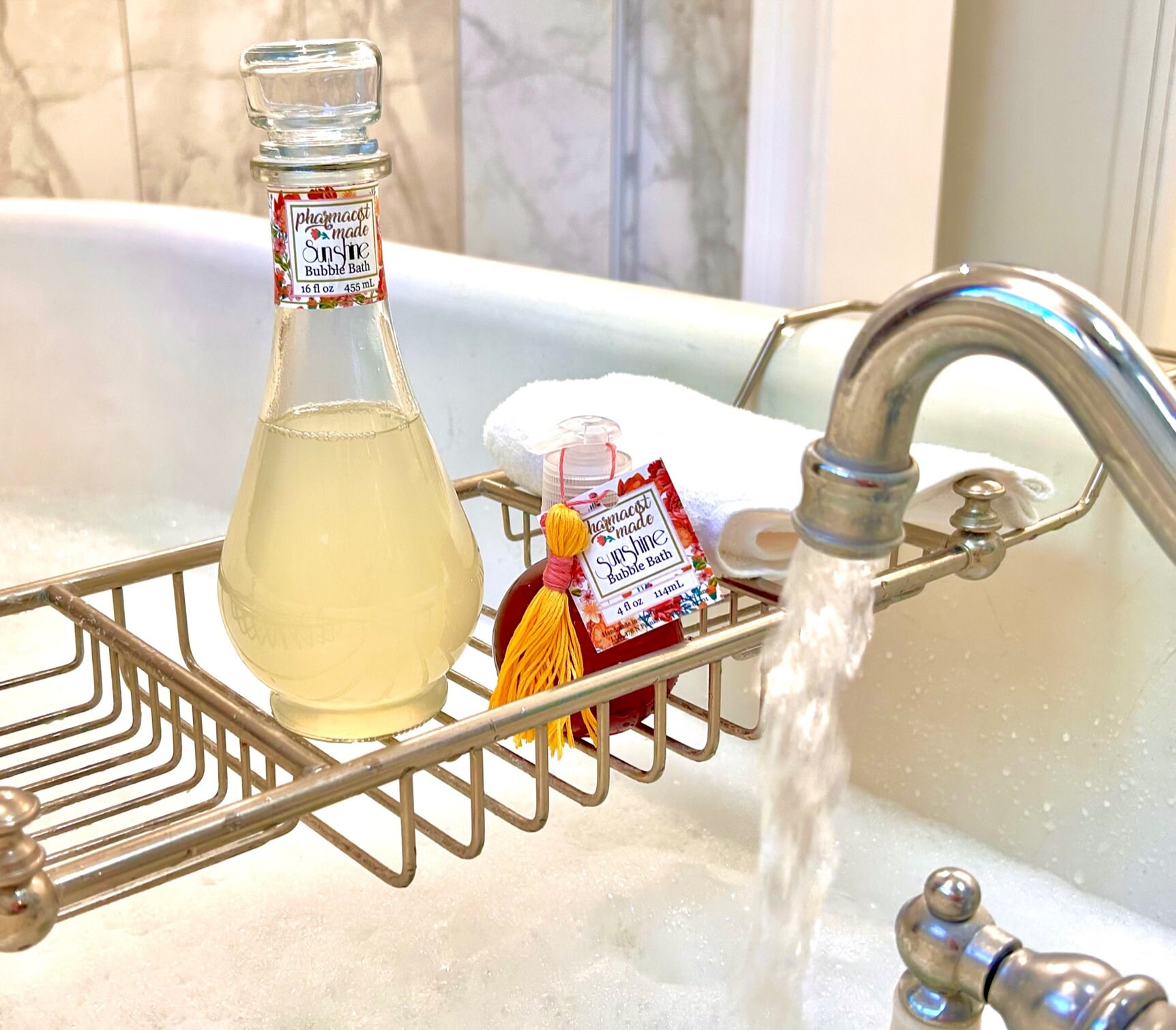 Large Bubble Bath in Three Scents Lavender Sunshine and Love - Etsy