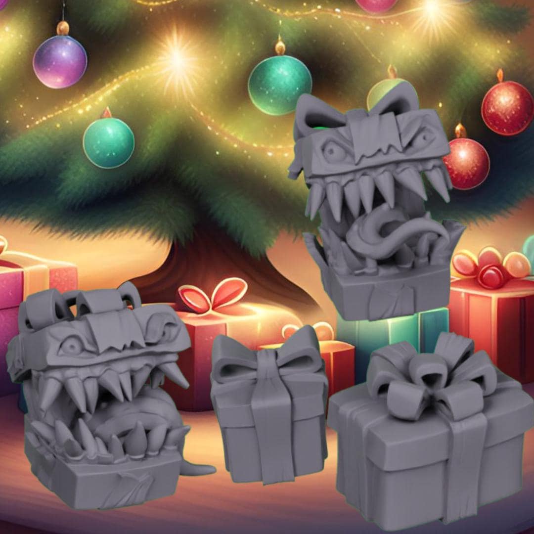 Gift Boxes ... Mimic D&D 5E Pathfinder PF2 Dnd Wargaming Paint Reborne ...