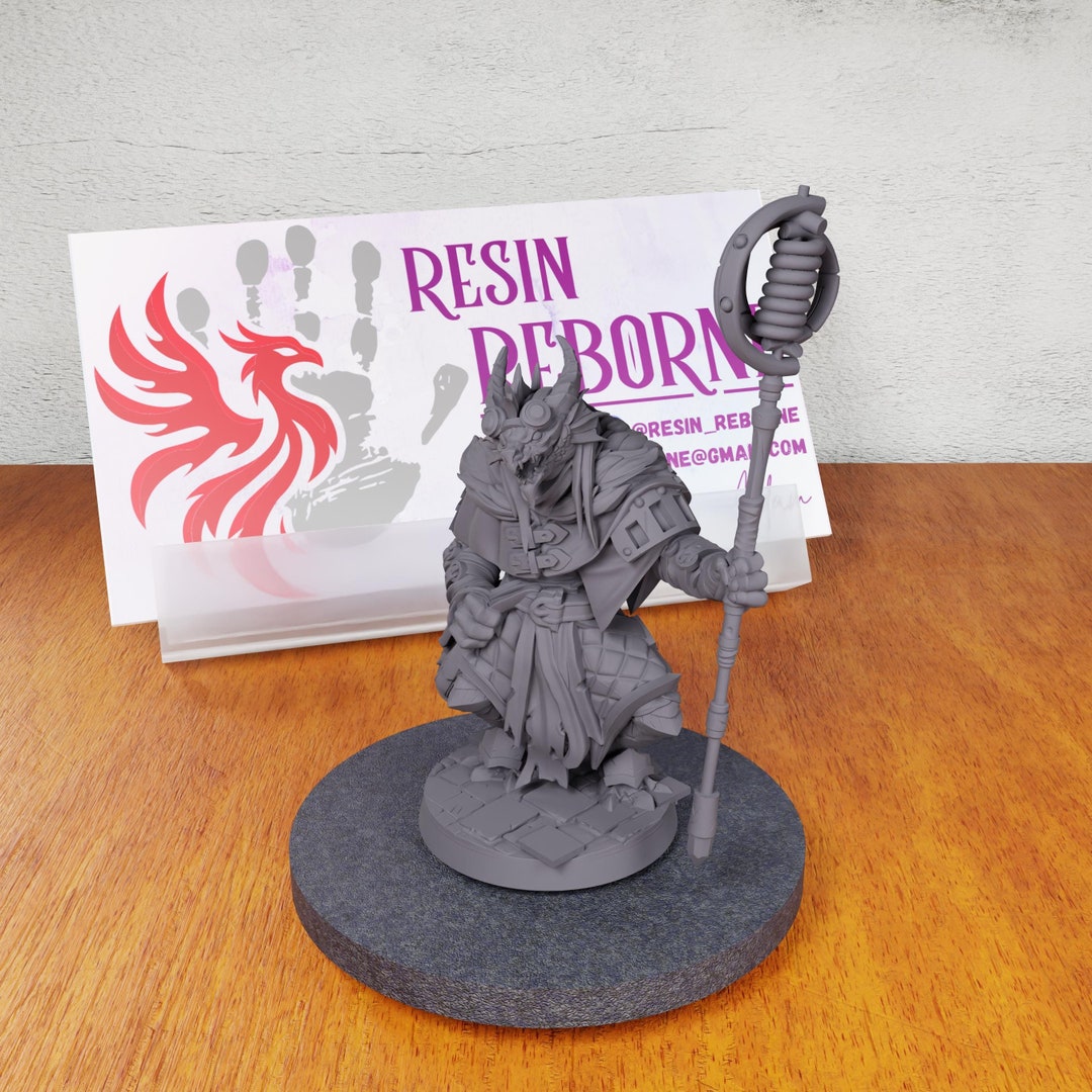 Dragonborn Artificer | 28 32mm D&D Alchemist Engineer Wizard Painting ...