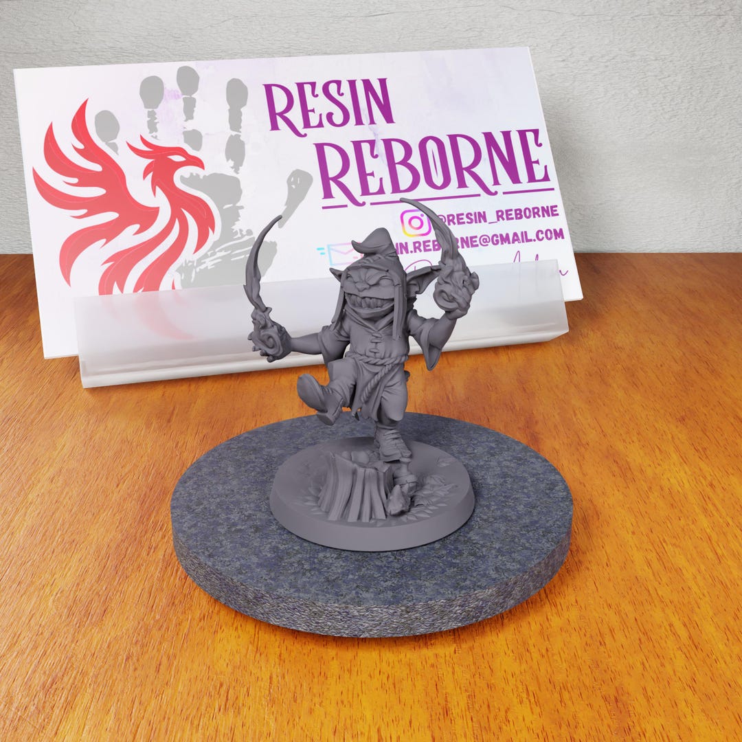 Goblin Pyromancer D&D 5E, Pathfinder, Wargaming, Painting, Detailed ...