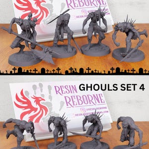 Ghoul Army | 32mm Wargaming Pathfinder D&D Monster BG3 Demon Graveyard ...