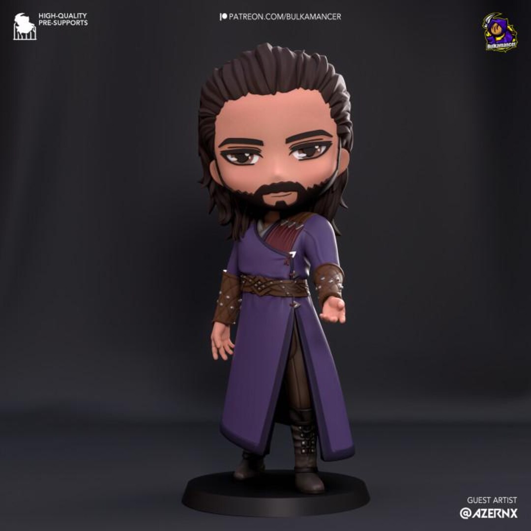 Chibi Gale | BG3 D&D RPG Baldur Cute Playable Character Companion Npc ...