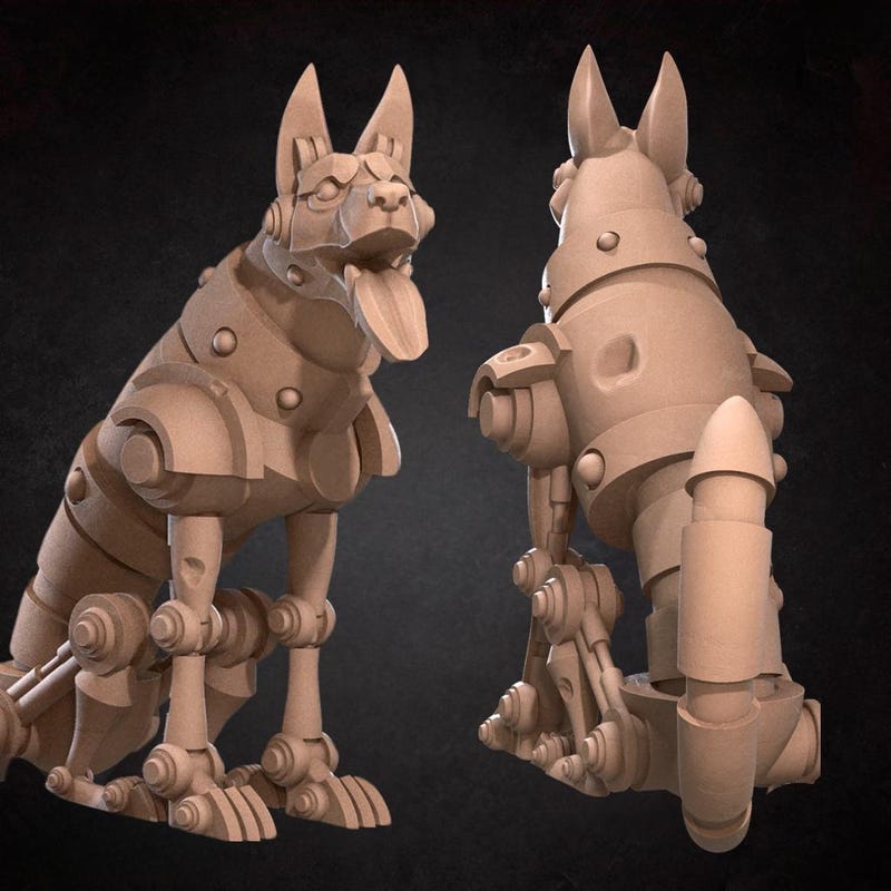 Cat Beast Miniature 32mm - Etsy