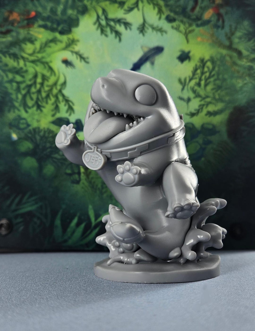 Jeff the Land Shark | 75mm or 150mm Scale Chibi Action Figure D&D ...