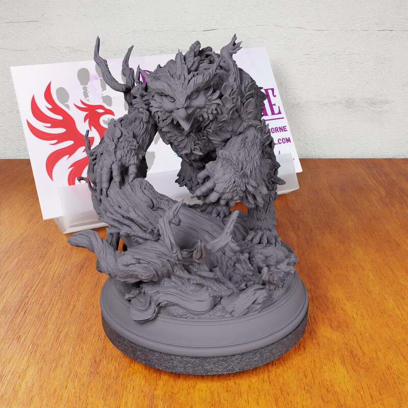 Owl Miniature Dnd - Etsy