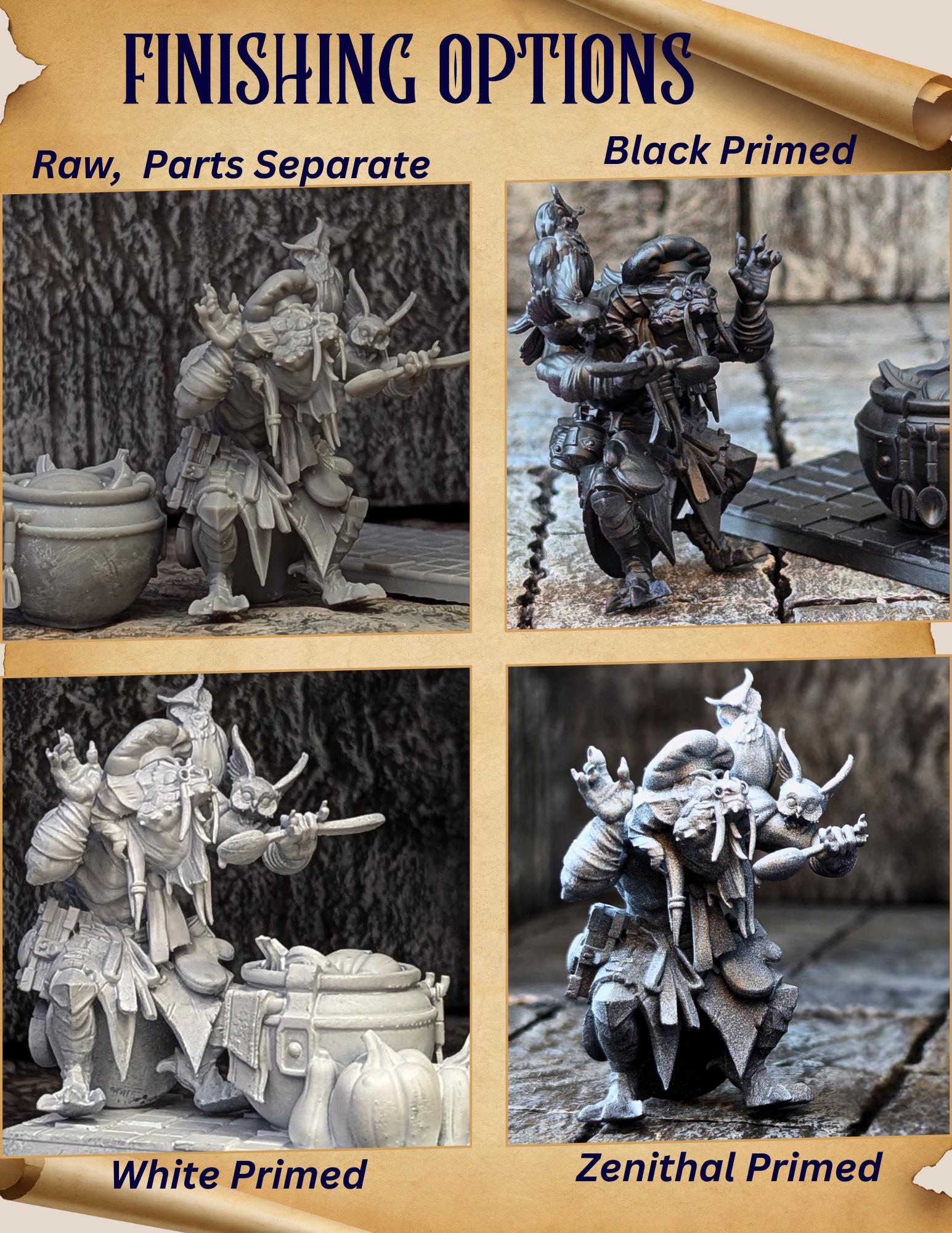 Goliath Druid Shaman D&D 5E Dnd Pathfinder PF2 TTRPG Primed Mini ...