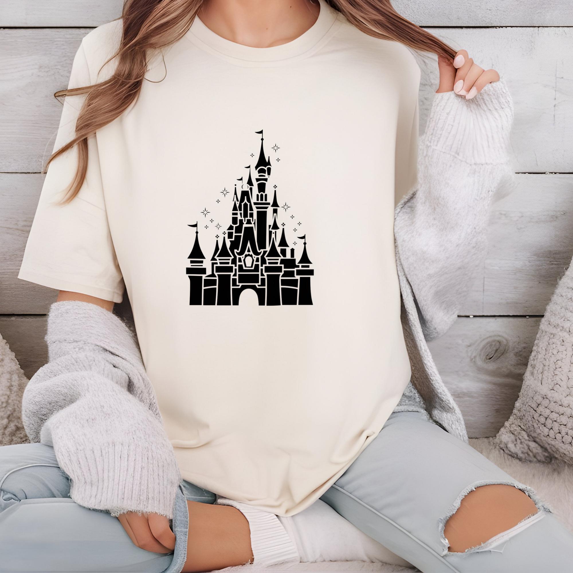 Black and White Castle PNG | Mouse Ear Castle PNG | Magic Kingdom ...