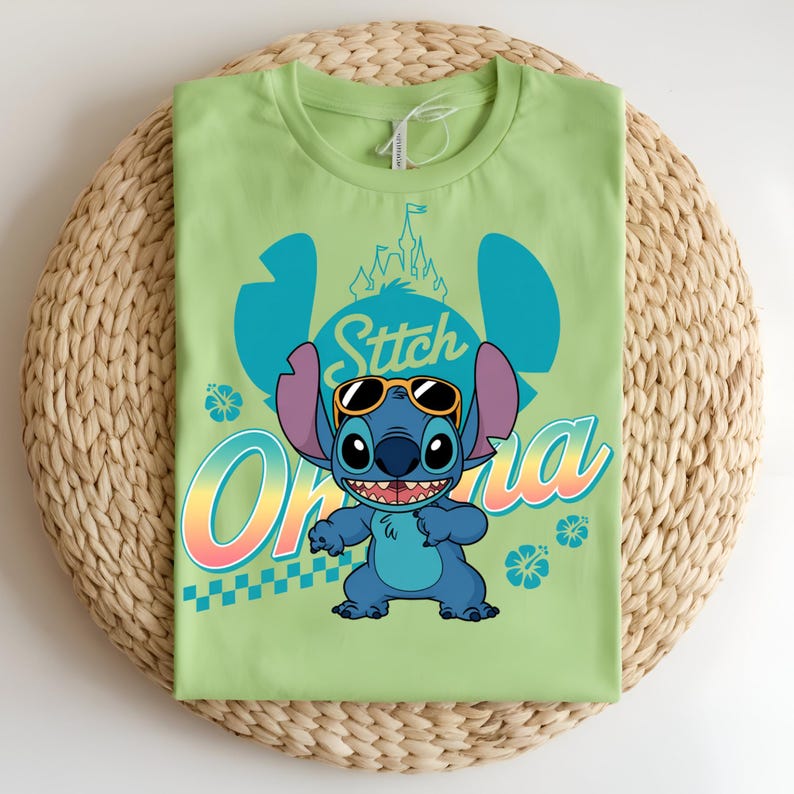 Ohana Stitch PNG: Lilo & Stitch Clipart, Hawaiian Summer Design ...