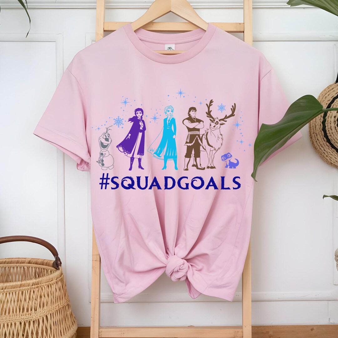 Frozen Squad Goals PNG, Disney Cartoon Clipart (digital Download) - Etsy