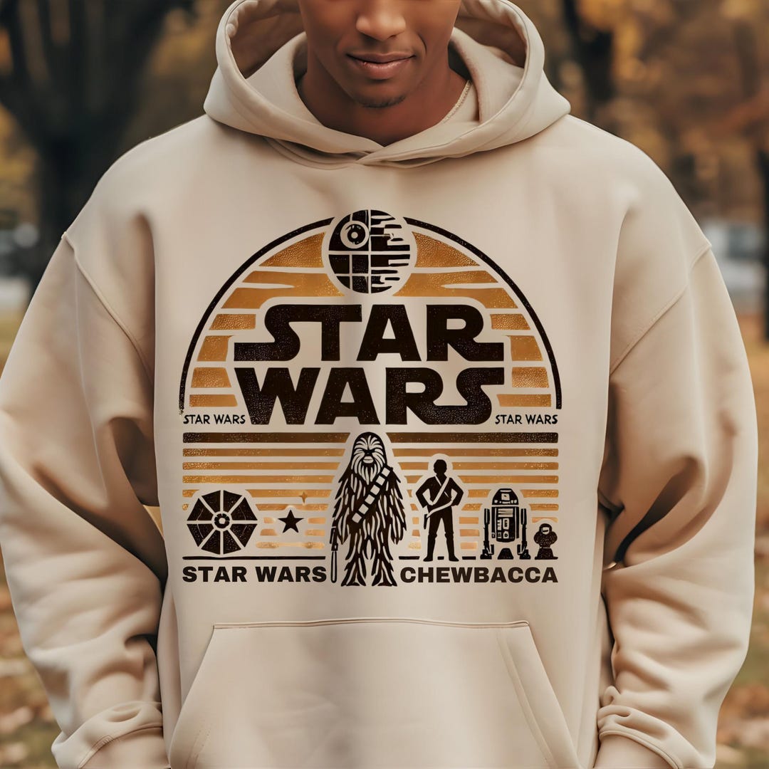 Vintage Chewbacca Star Wars PNG File: Cricut & Silhouette Cut File ...